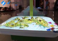 China Ar Interactive Floor Projector Magic Sand Table 1-8 Players 1.8x 1.4×0.6m for sale
