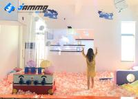 China Amusement Interactive Projector Games Interactive Wall Throwing Ball 220V for sale