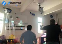 China Amusement Interactive Projector Games Interactive Wall Throwing Ball 220V for sale