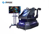 China 9D VR Racing Simulator Game 3 DOF Platform 360 Degree Anti - Attack Rides for sale