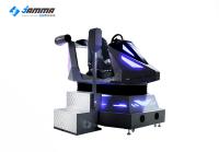 China 9D VR Racing Simulator Game 3 DOF Platform 360 Degree Anti - Attack Rides for sale