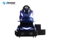 China 9D VR Racing Simulator Game 3 DOF Platform 360 Degree Anti - Attack Rides for sale