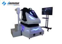 China White VR Racing Simulator One Seat With Glasses 42'' Screen 220V User - Friendly for sale
