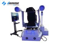 China White VR Racing Simulator One Seat With Glasses 42'' Screen 220V User - Friendly for sale