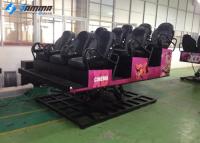 China Indoor Entertainment 5D Movie Theater With High Speed Fan Motion Chairs Multiplayer for sale