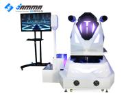 China Full 3D Audio Car Driving Simulator , Amusement Park Virtual Reality Driving Simulator for sale