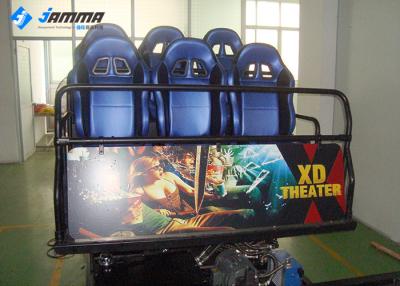 China Mobile Amusement 5D Moving Theater , Hydraulic System 5D Cinema Equipment for sale