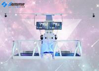 China RGB LED 220V VR Standing Platform Two Player Large Space 3.8 X 2.1 X 2.6 M for sale
