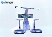 China Double Screen Running Station Virtual Reality Sports Simulators , Interactive Sports Simulation Games for sale