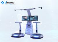 China Double Screen Running Station Virtual Reality Sports Simulators , Interactive Sports Simulation Games for sale