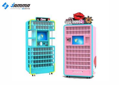 China Black Pink Gift Vending Machine Coin Cash Payment Mode RGB LED 220V Custom Colors for sale