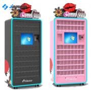 China Attractive Lipstick Gift Vending Machine With Challenging Game 220V 110V Optional for sale