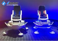 China 9D VR Shooting Simulator Riding Chair Custom Logo Galvanized Steel 1.5mm Frame for sale
