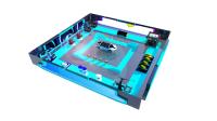 China Indoor Optional Size Virtual Entertainment Center , FRP Steel Virtual Reality Gaming Center for sale