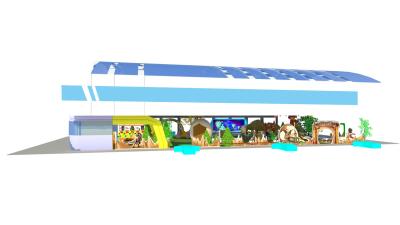 China Children Virtual Reality Game Park , Body Sensor Virtual Amusement Park Games for sale
