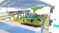 China Children Virtual Reality Game Park , Body Sensor Virtual Amusement Park Games for sale