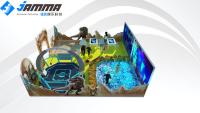 China Dinosaur Type VR Experience Center , Amusement Virtual Reality Amusement Park for sale