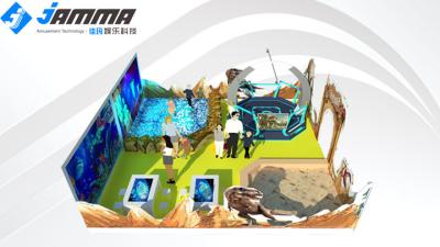 China Dinosaur Type VR Experience Center , Amusement Virtual Reality Amusement Park for sale