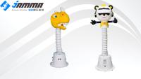 China 5.5 Inch Panda Head VR Device Up Down Movie Player With 3500mAh Battery 12A 200w for sale