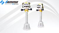 China APP Management Panda Virtual Simulator , Adjustable Height 9DVR Simulator for sale