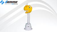 China 5.5 Inch Panda Head VR Device Up Down Movie Player With 3500mAh Battery 12A 200w for sale