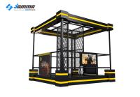 China Black Top Virtual Reality Shooting Simulator , 42