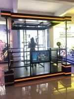 China 1kw Power Big Space Vr Tower Simulator Shooting Arcade Game Machine for sale