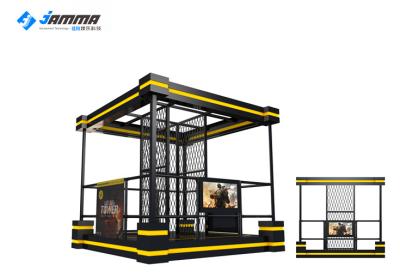 China Coin Operated Games Vr Tower Gun Entertainment Simulator Machine for sale