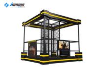China Standing VR Shooting Simulator Platform 24 Inch LED Screen For Amusement Park for sale