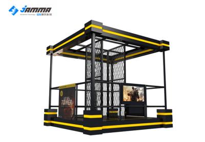 China Standing VR Shooting Simulator Platform 24 Inch LED Screen For Amusement Park for sale