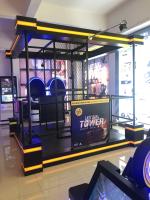 China Standing VR Shooting Simulator Platform 24 Inch LED Screen For Amusement Park for sale