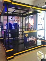 China Standing VR Shooting Simulator Platform 24 Inch LED Screen For Amusement Park for sale