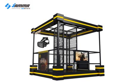 China 220v 9D Virtual Reality Simulator Shooting Games Resolution 2160 X 1200 Pixels for sale
