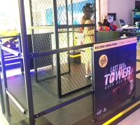 China 220V VR Motion Simulator Infinite Space Walking 9D With HTC Vive Platform for sale