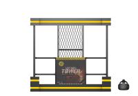 China Standing Interactive Shooting Simulator , Entertainment Center VR Motion Simulator for sale