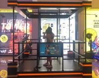 China Standing Interactive Shooting Simulator , Entertainment Center VR Motion Simulator for sale