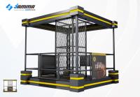 China Black Yellow Virtual Shooting Simulator Theme Park Equipment With 2 Handles for sale