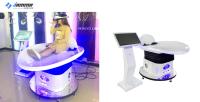 China Coin Operated Virtual Reality Cinema White Thrill Ride Simulator For VR Center for sale