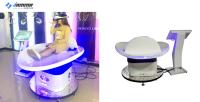 China Coin Operated Virtual Reality Cinema White Thrill Ride Simulator For VR Center for sale