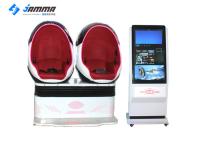 China Riding 9D Virtual Reality Simulator 2 Seats Air Jet Vibration Effects Stable for sale