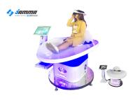 China 1500W 9D Virtual Reality Slide Motion Ride Simulator With Helmets 22 Inch Touch Screen for sale