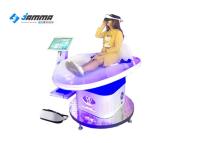China 1500W 9D Virtual Reality Slide Motion Ride Simulator With Helmets 22 Inch Touch Screen for sale