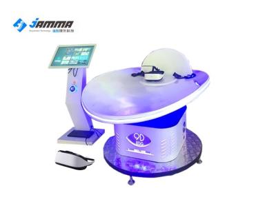 China White Virtual Flight Simulator , 360 Degree Virtual Reality Motion Simulator for sale