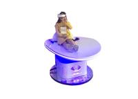 China White Amusement Virtual Reality Machine Slide Motion Simulator With 45 Games for sale