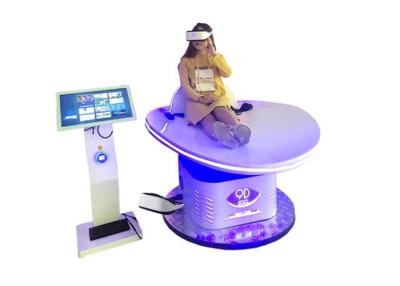 China White Amusement Virtual Reality Machine Slide Motion Simulator With 45 Games for sale