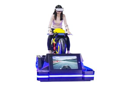 China Black 1 Player VR Motorcycle Simulator Indoor Game For Virtual Reality Centre for sale