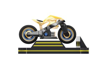 China 1500W Kids Motorcycle Simulator 3D Multiplayers With Galsses Optional Color for sale