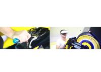China Motorbike VR Driving Simulator Fiber Glass 360 Degree Rotation For Theme Park for sale