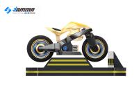 China Theme Park Xd VR Motorcycle Simulator Equipment With Locked Door 2.05 X 1.2 X 1.25 M for sale