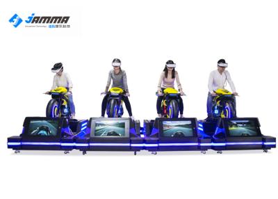 China Theater VR Motorcycle Simulator High Headset Resolution 2160 X 1200 Smooth Images for sale